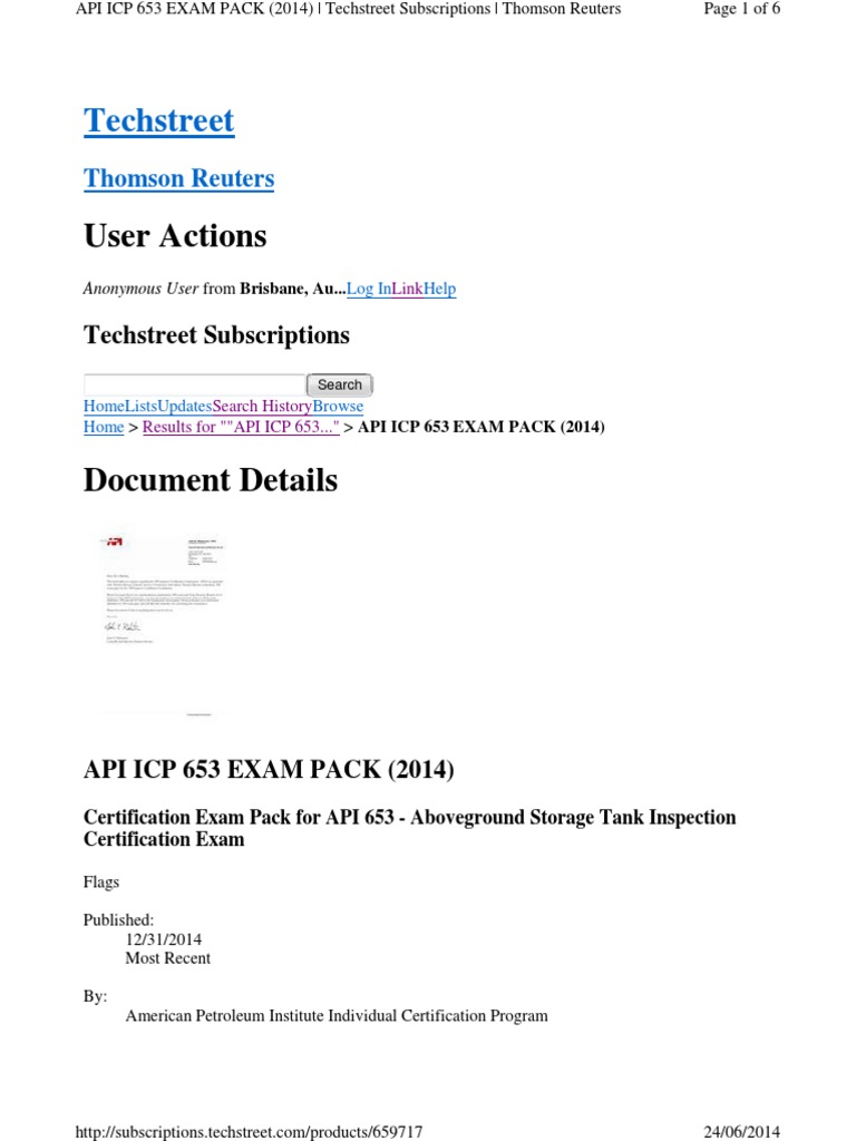 API ICP 653 Examination Pack | PDF | Portable Document Format ...