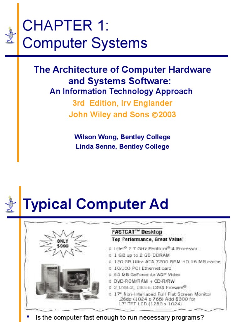 The Architecture of Computer Hardware and Systems Software | PDF | Computer Data Storage ...