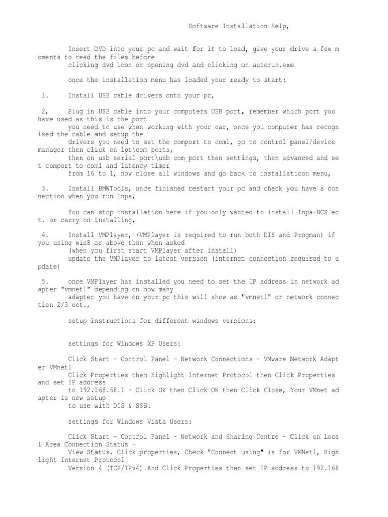 Installation Help | PDF | Installation (Computer Programs) | Internet ...