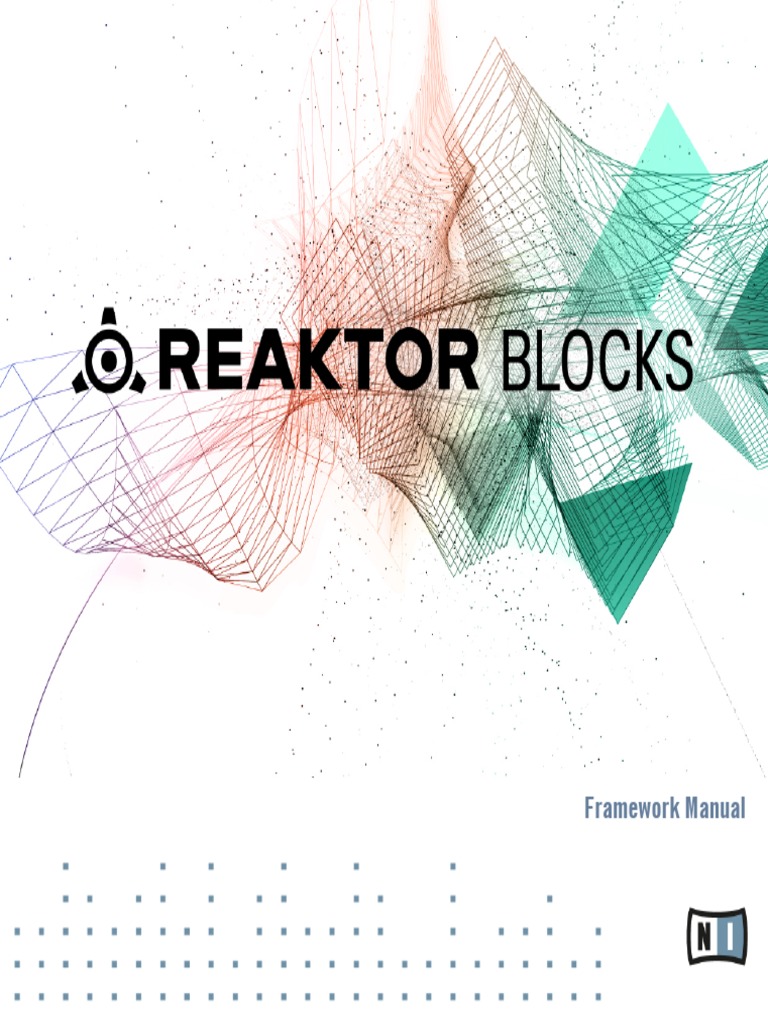 REAKTOR Blocks Framework Manual English | PDF | Multiplexing | Synthesizer