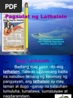 Pagsulat NG Lathalain | PDF