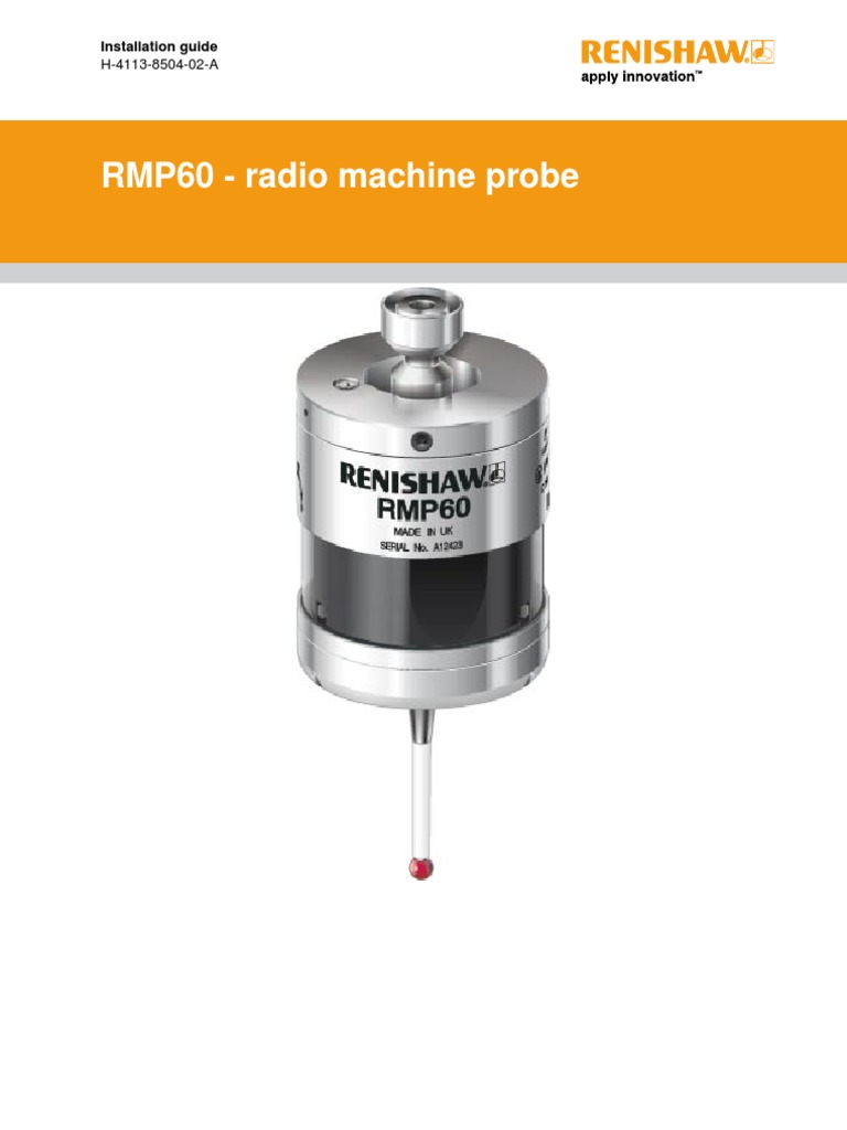 RMP60 Installation Guide PDF | PDF