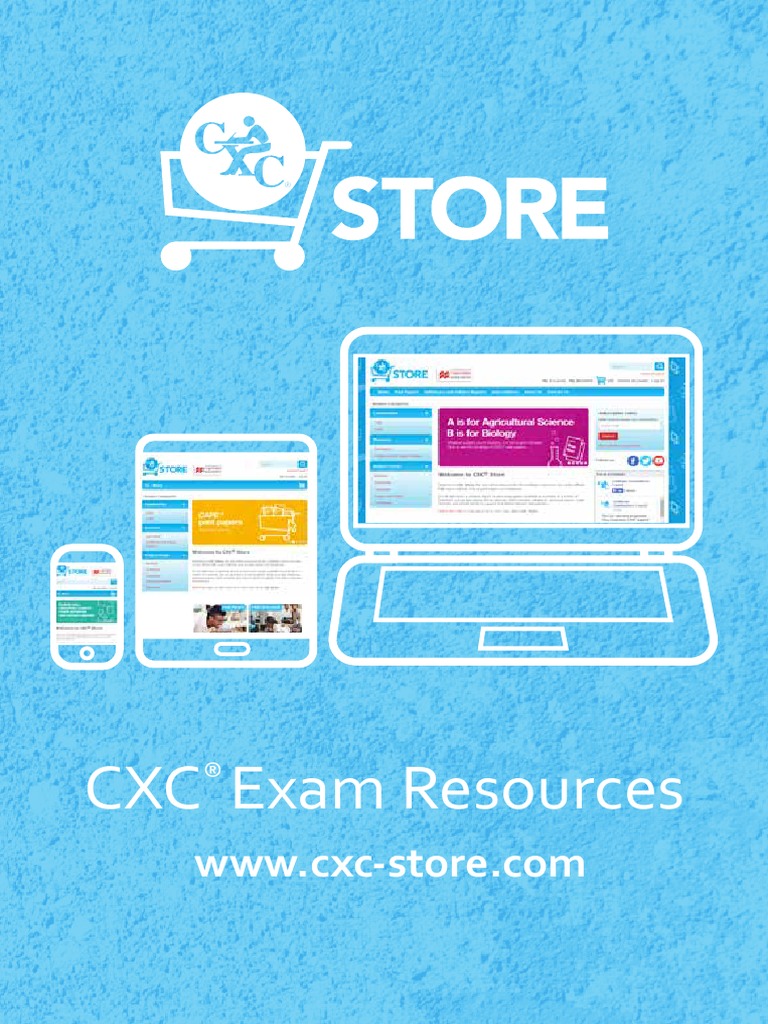 CXC Store Exam Resources | PDF | Bookselling | Online And Offline