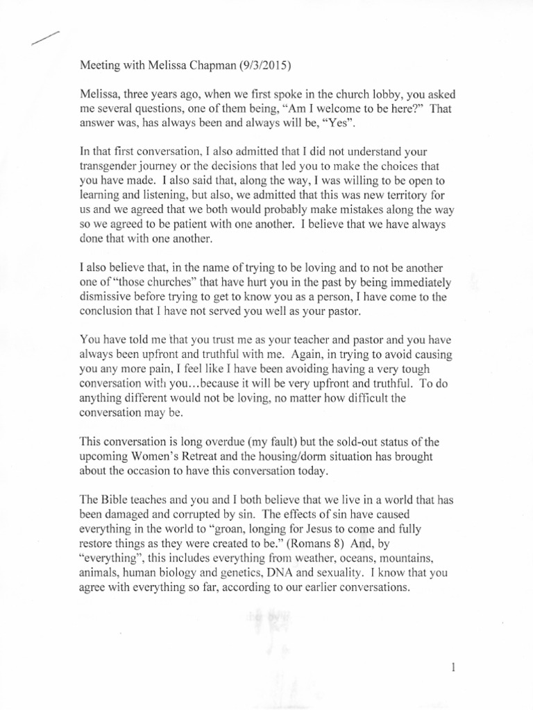 FCC Letter To Melissa Chapman | PDF