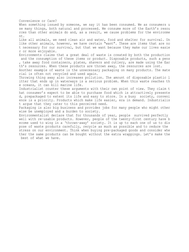 Contoh Discussion Text | PDF