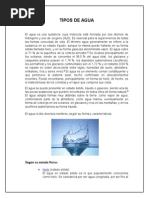 Componentes del Agua: H2O y Más | PDF | Oxígeno | Hidrógeno