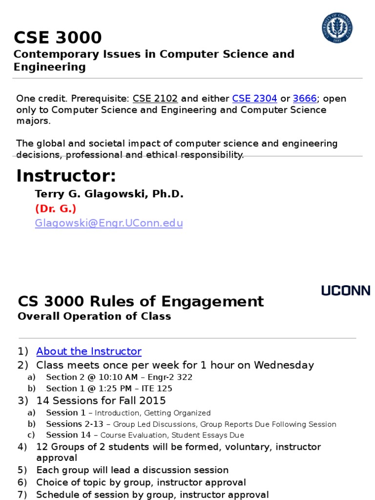 CSE 3000 Introduction | PDF | Association For Computing Machinery ...