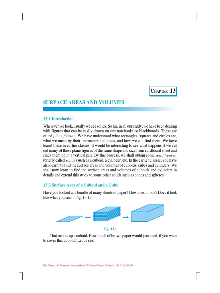 Calculating Surface Areas and Quantities of Materials Needed for ...