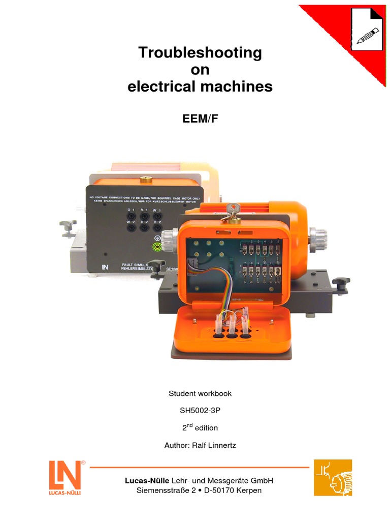 EEMF Troubleshooting On Electrical Machines | PDF | Relay | Switch