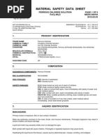 Ferrous Sulfate MSDS Overview | PDF | Personal Protective Equipment ...
