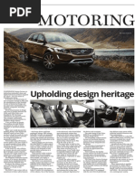 Saab Advertisements | PDF | Sedans | Automotive Technologies