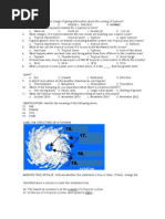 Grade 8 Science Second Quarter Exam | PDF | Meteoroid | Tropical Cyclones