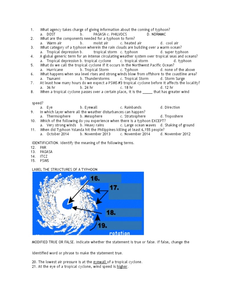 Preparing for Typhoons: Understanding Typhoon Formation, Warning ...
