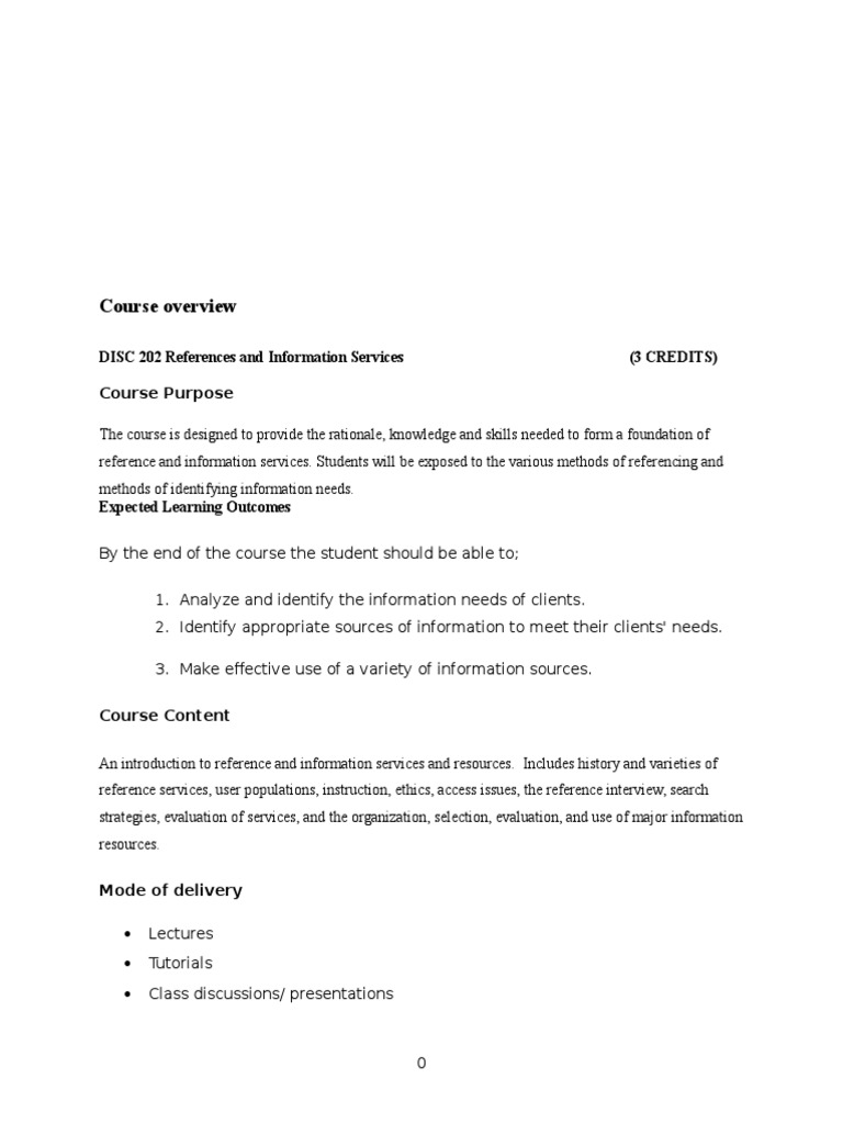 Reference and Information Services | PDF | Librarian | Primary Sources