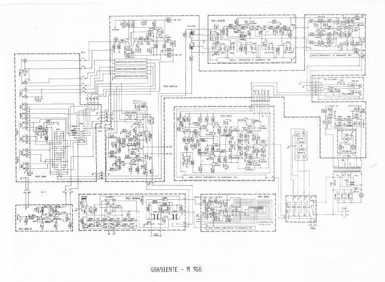Esquema Gradiente M 366 | PDF