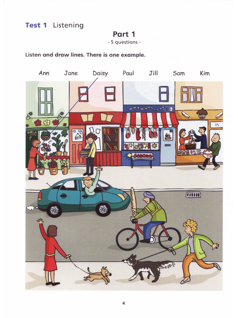 YLE Movers Test | PDF