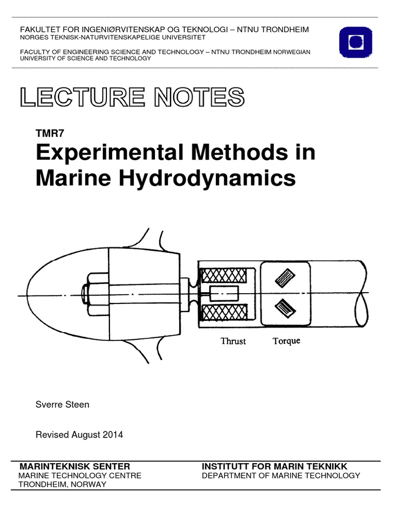 Experimental Methods in Marine Dynamics | PDF | Spectral Density ...