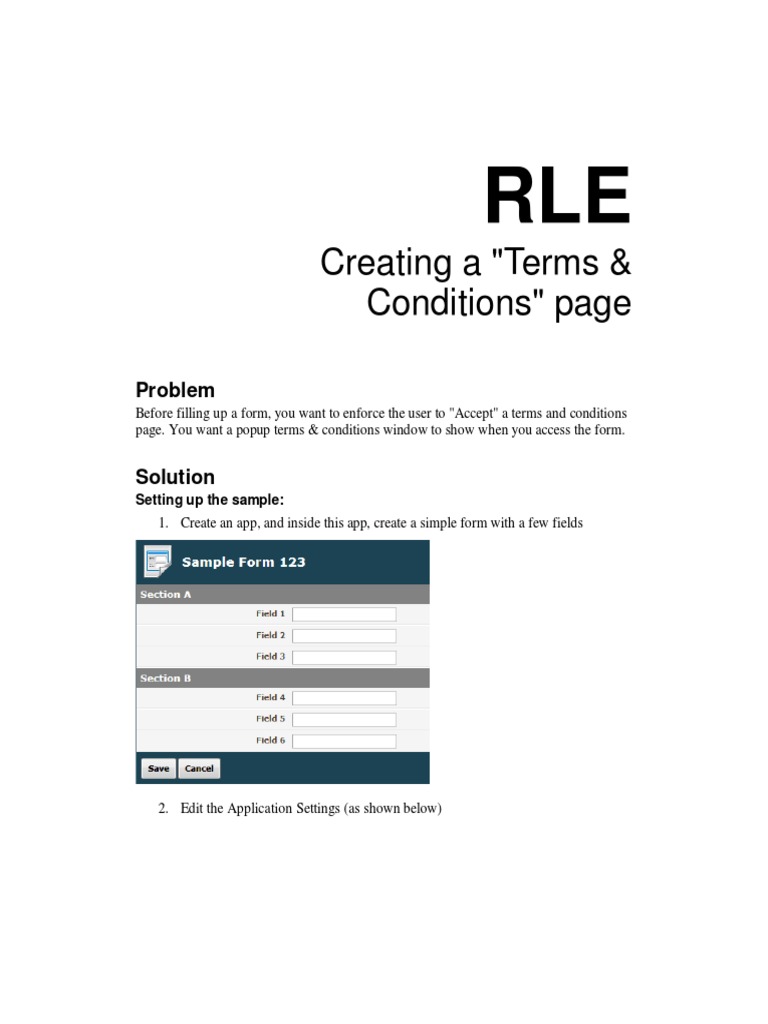 Creating Terms and Conditions Page | Download Free PDF | Cascading Style Sheets | Java Script