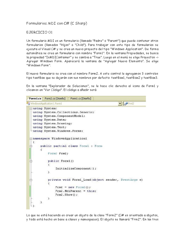 Guia C# 01 | PDF | .NET Framework | Microsoft Silverlight