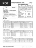 BA Falcon BTR Transmission Guide | PDF | Automatic Transmission ...