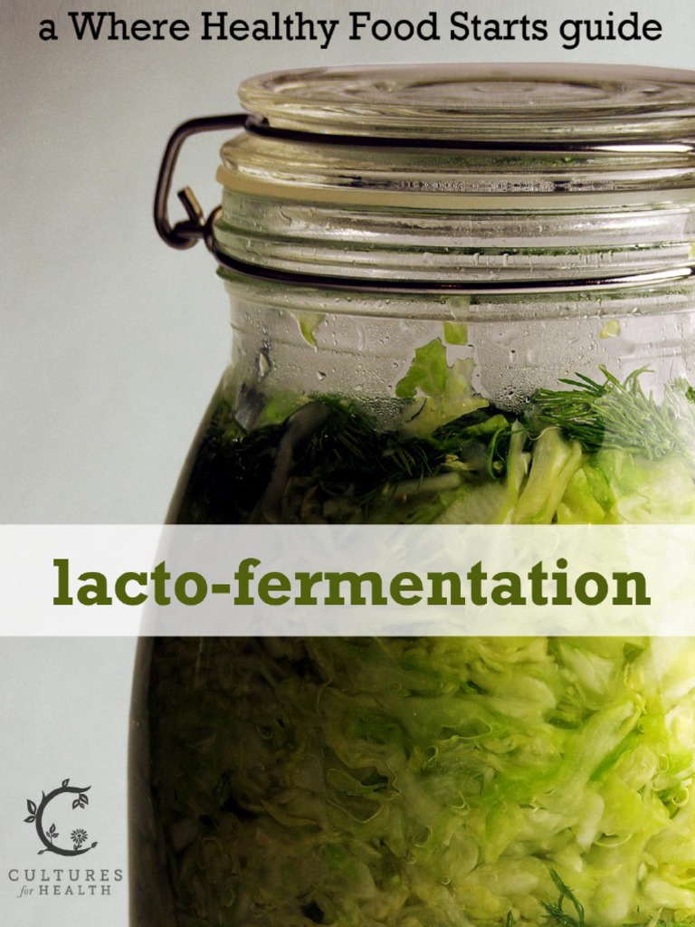 Lacto Fermentation Ebook | PDF | Pickling | Vegetables