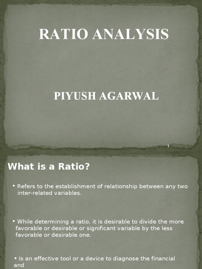 Financial Management: Ratio Analysis Guide | PDF | Business | Law