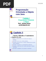 Classes, Objetos, Atributos, Métodos, Argumentos e Parâmetros | PDF ...
