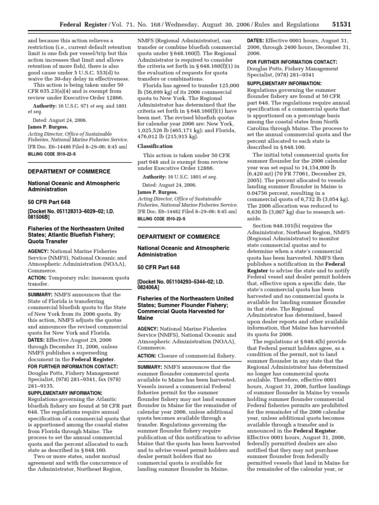 Rule: Fishery Conservation and Management: Alaska Fisheries of ...