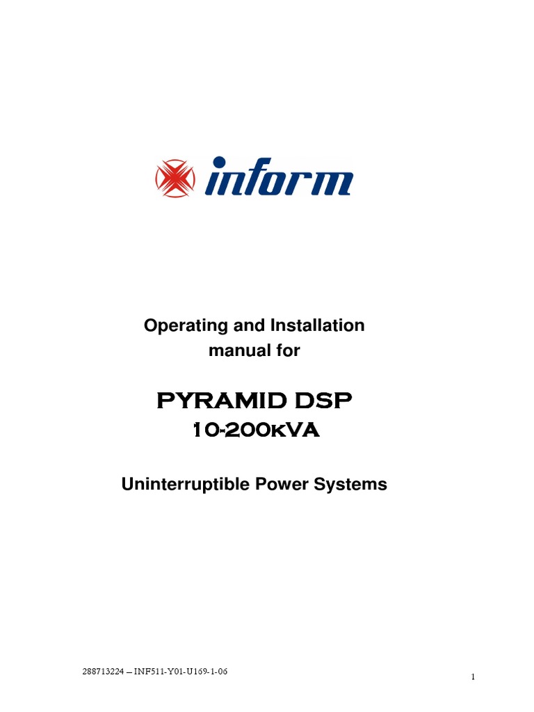 3 Faz Pyramid DSP Manuals | PDF | Power Inverter | Rectifier