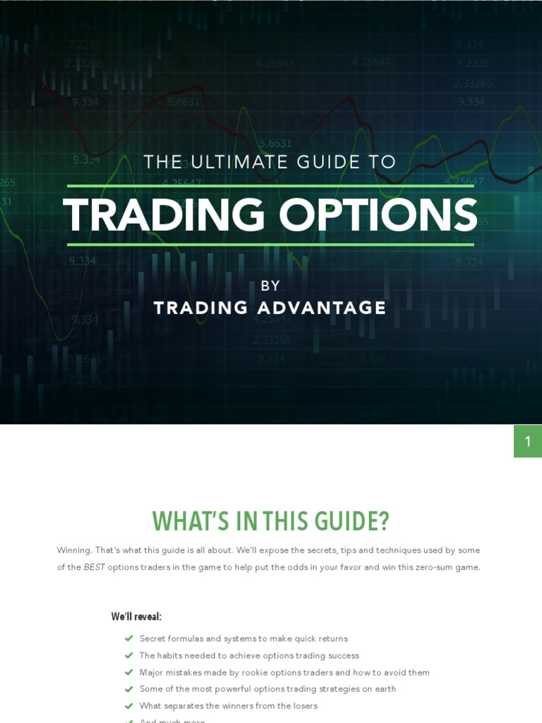 Ultimate Options Trading Guide | PDF | Put Option | Option (Finance)