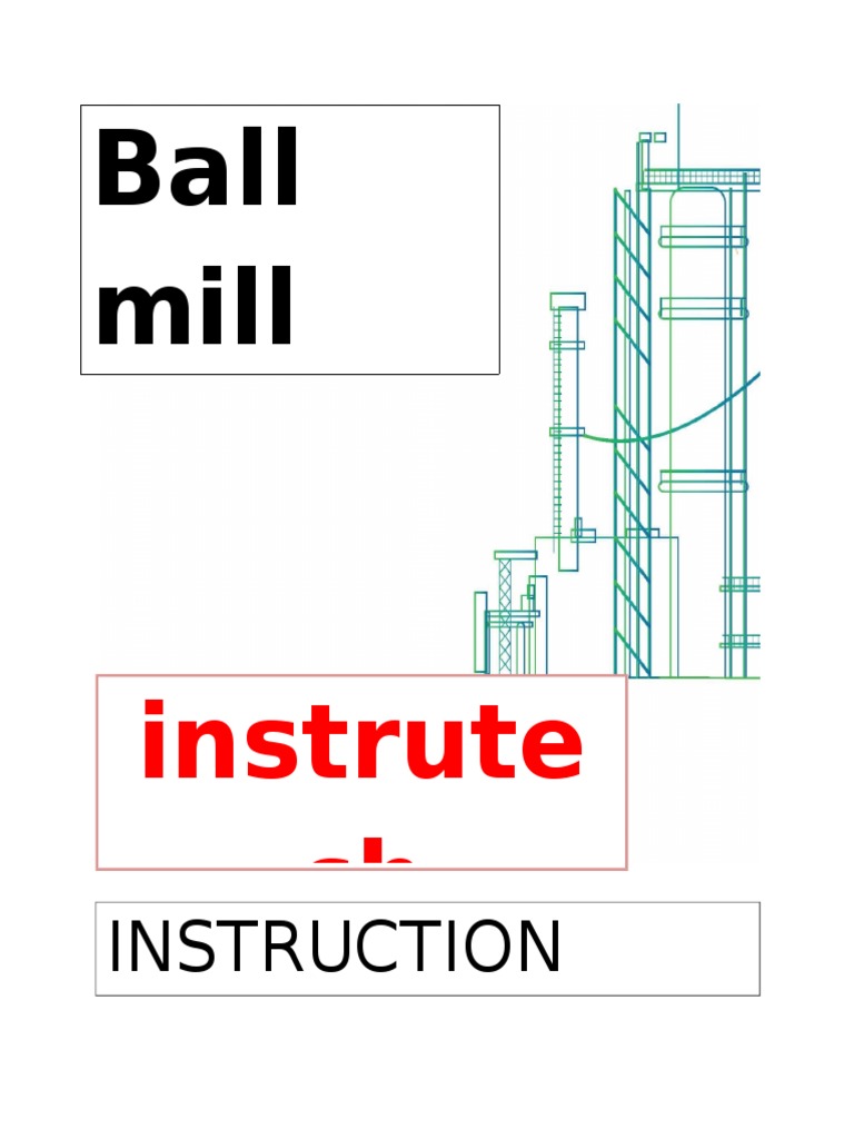 Ball Mill Lab Manual | PDF | Mill (Grinding) | Nature