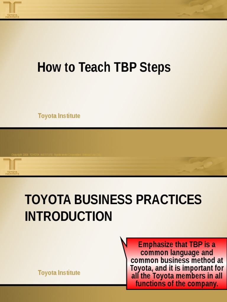 The Steps of Toyota Business Practices | PDF | Causality | Car