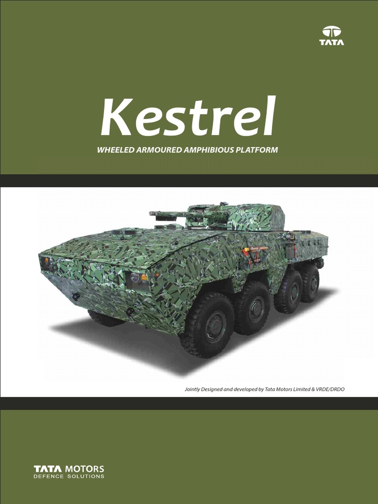 Kestrel TATA | PDF | Vehicles | Armoured Fighting Vehicles