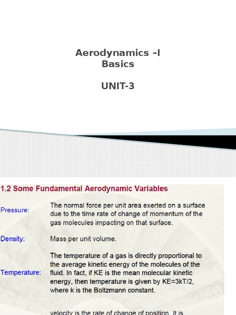 Aerodynamics Basics of Airfoil | PDF | Airfoil | Lift (Force)