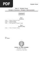 XI Economics Class Notes by Ca Parag Gupta: (RKG Institute) | PDF ...