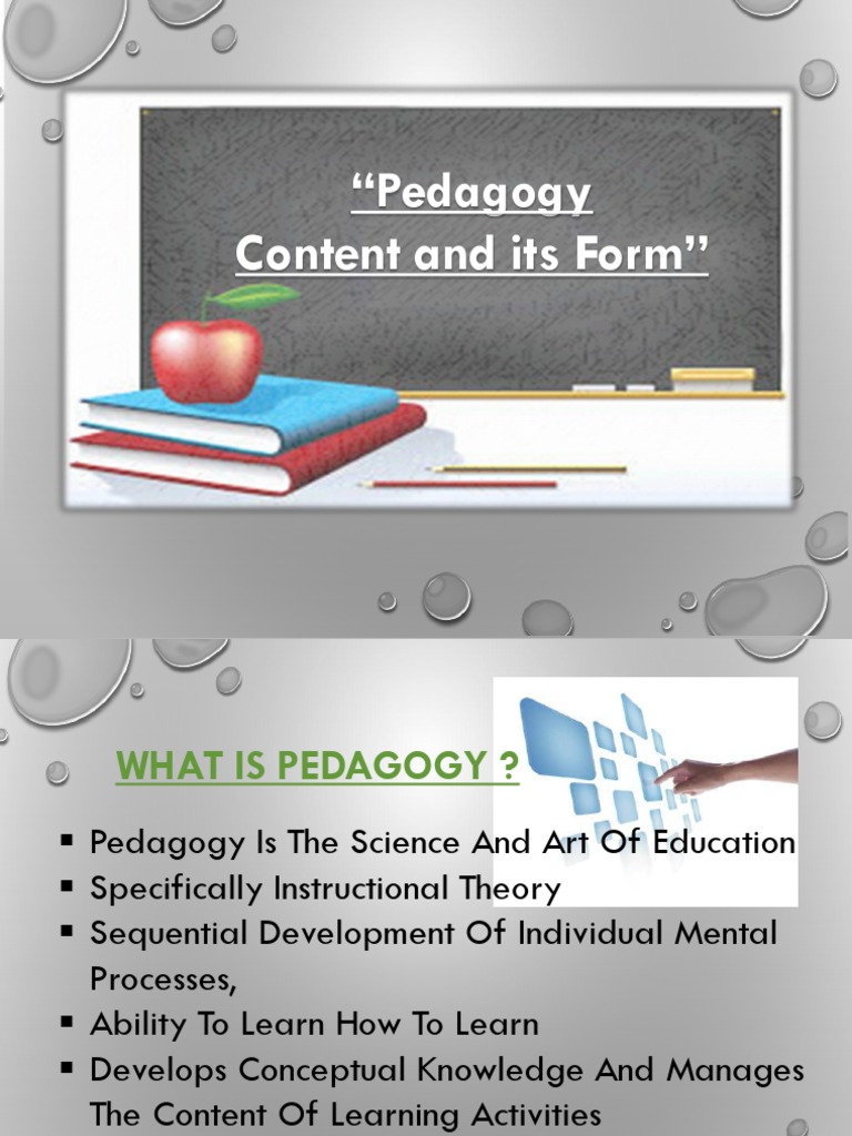 Understanding Pedagogy in Education | PDF | Pedagogy | Teachers