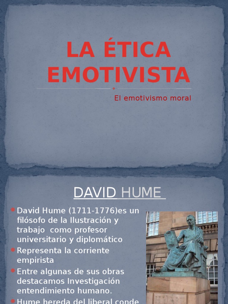 Ética Emotivista | PDF