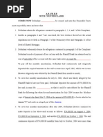 Recovery Suit Format | PDF | Lawsuit | Interest