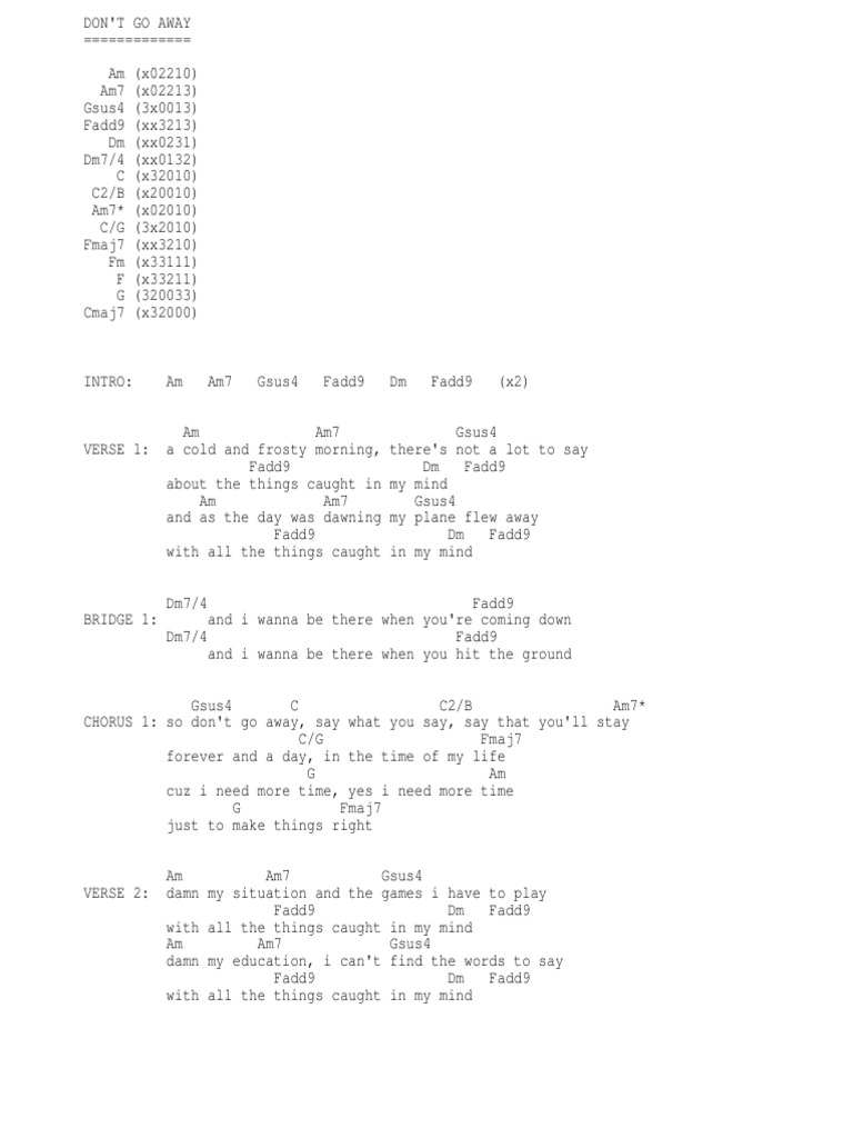 Chords 80s | PDF | Song Structure | Recorded Music