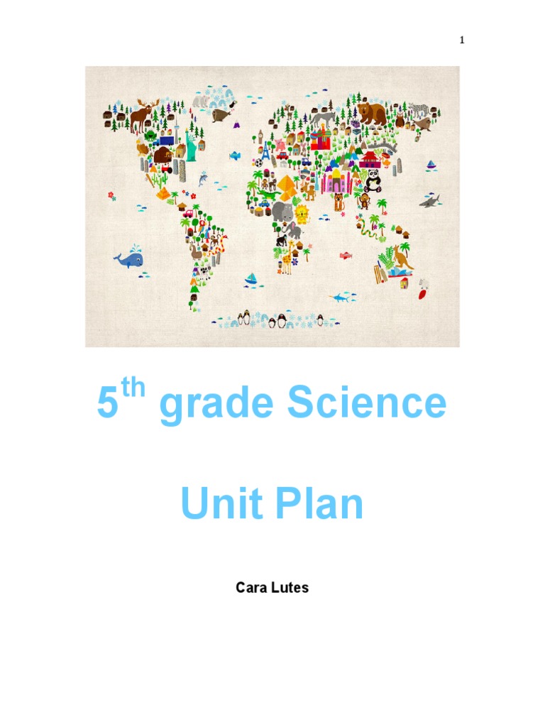 5th Grade Science Unit Plan - Biomes | PDF | Multiple Choice ...