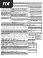 Pathfinder Advancement Chart, Medium Track | PDF
