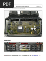 Pinout Ecm Opel Magneti Marelli MJD 6JO 6JF 6O2 6O3 6F3 | PDF