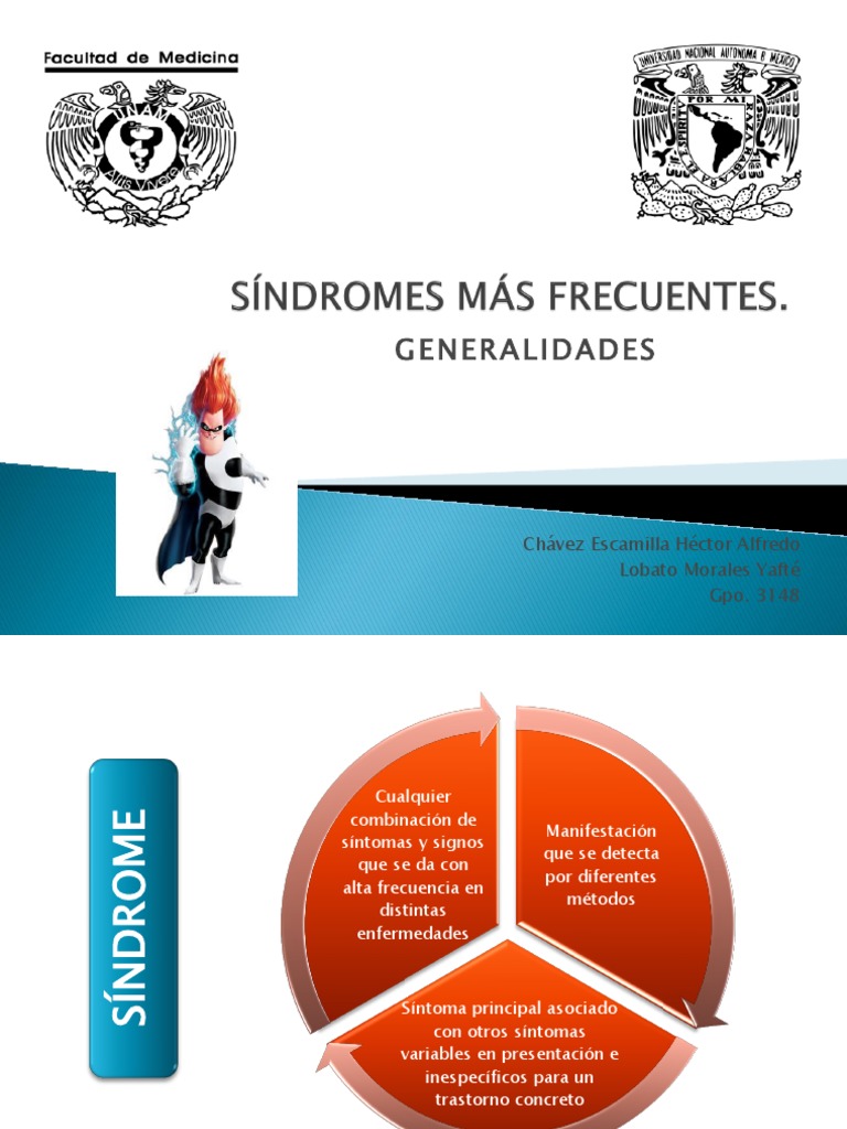 Síndromes Mas Frecuentes | Especialidades Medicas | Medicina CLINICA