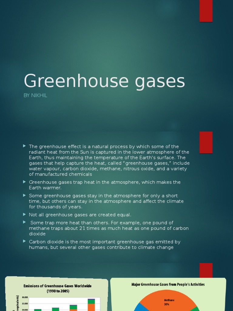 Greenhouse Gases | PDF | Greenhouse Effect | Greenhouse Gas