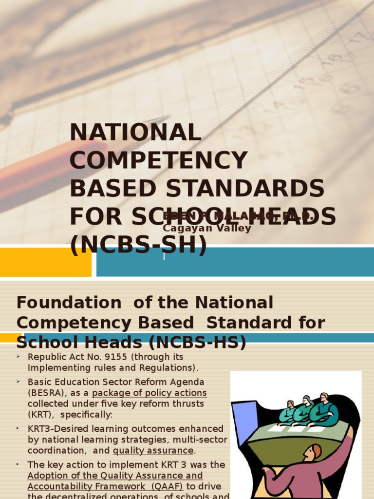 National Competency Based Standards For School Heads (NCBS-SH) | PDF ...