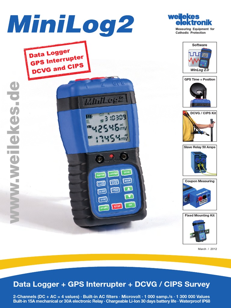 MiniLog2 en | PDF | Usb | Battery Charger