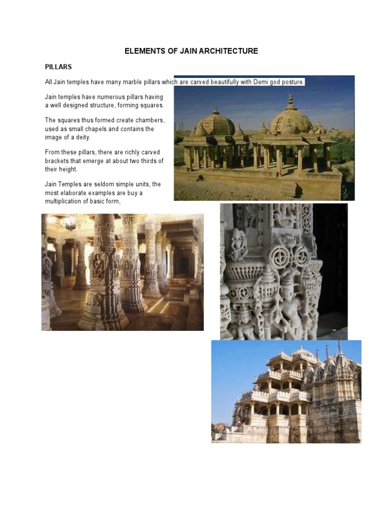 Jain Temple Architecture Guide | PDF | Temple | Architectural Design