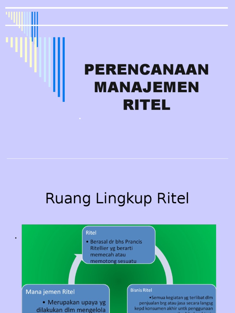 Strategi Manajemen Ritel | PDF