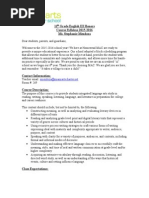 Honors American Lit Syllabus 2019-20 | PDF | Reading Comprehension ...