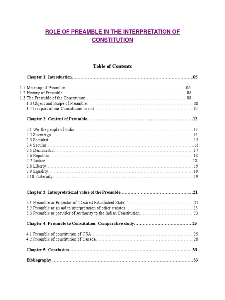 Preamble | PDF | United States Constitution | Sovereignty